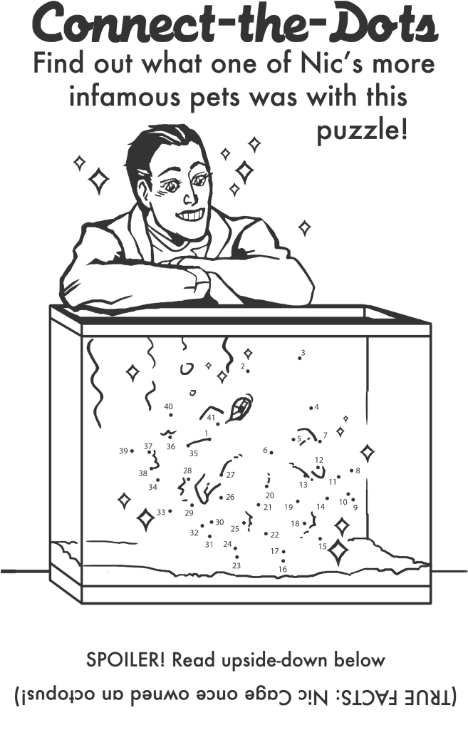 The Epic Nic Cage Fun & Activity Book – Misadventure Central