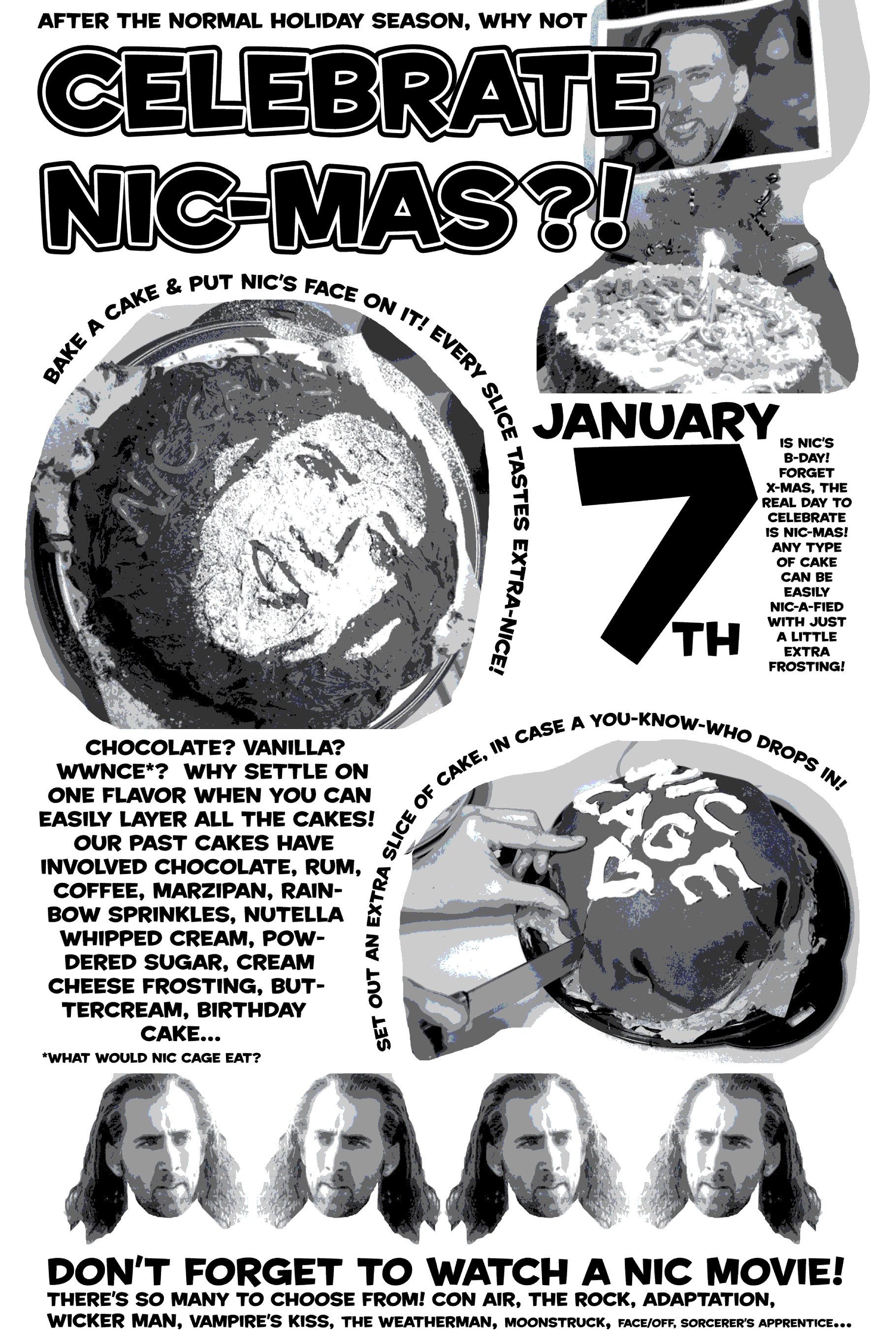 The Epic Nic Cage Fun & Activity Book – Misadventure Central